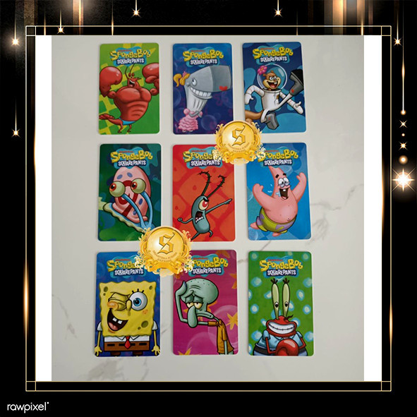 Jual Kartu Spongebob Squarepants Timezone Set Tz Indo Ufo Catcher Crane ...
