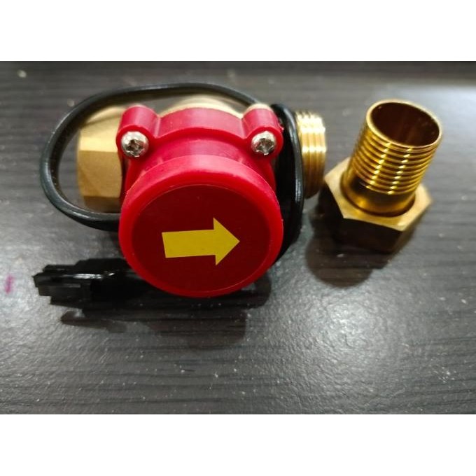 Jual Flow Switch Saklar Otomatis Pompa Water Set Flow Switch + Copper ...