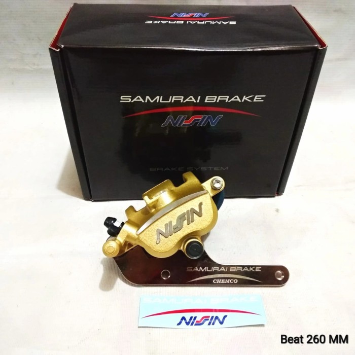 Jual Kaliper Beat / Vario / Scoopy Nissin Samurai Untuk Disc 260 MM ...