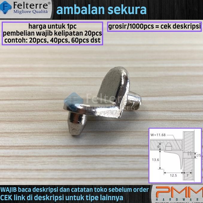 Jual Ambalan Sekura Felterre | Trapes Siku Bracket Kaca Kayu Besi ...