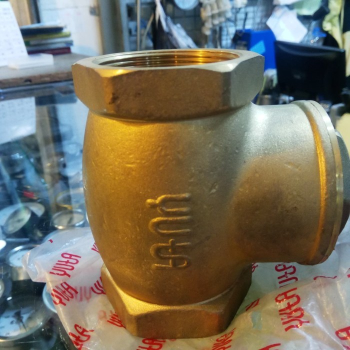 Jual SWING CHECK VALVE / ONE WAY VALVE / TABO KLEP MERK YUTA UK. 2"INCHI | Shopee Indonesia