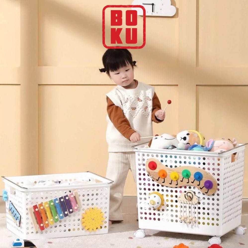 Jual Fth-56 |Boku| Eriku Rak Dorong Perapi Buku Modern Box Roda Majalah ...