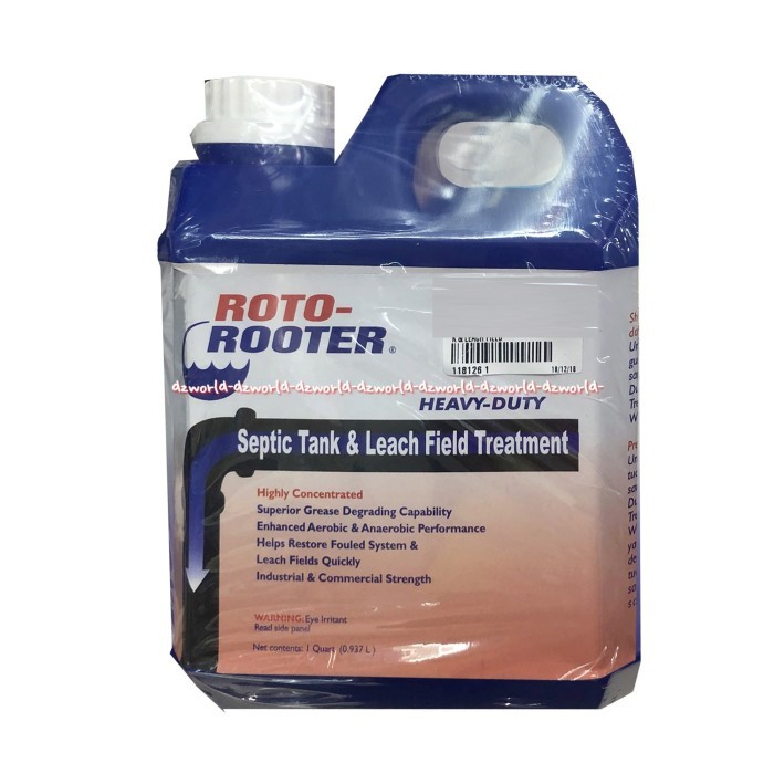 Jual ROTO-ROOTER SEPTIC TANK & LEACH FIELD TREATMENT CAIRAN PEMBERSIH ...