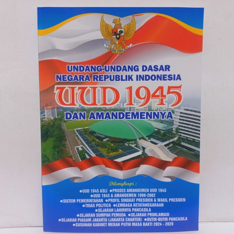 Jual UUD 1945 - Undang-Undang Dasar Negara Republik Indonesia dan Amandemennya - BM | Shopee ...