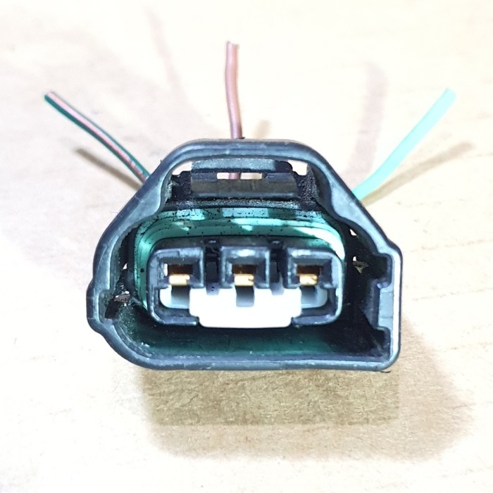 Jual SOCKET CONNECTOR 3 PIN SENSOR TPS TOYOTA VIOS 1NZ LEXUS ALTIS ...