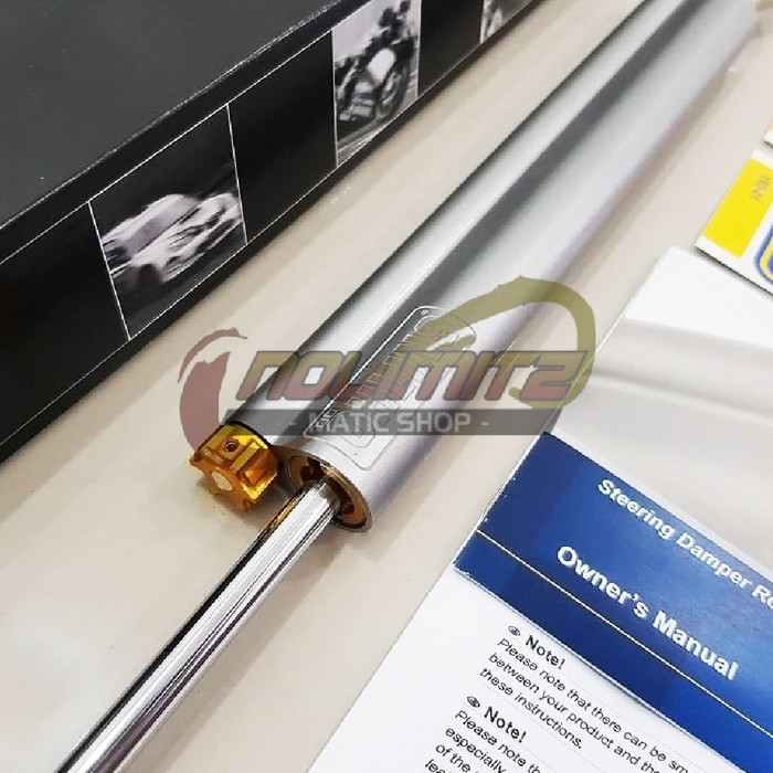 Jual Steering Damper Stabilizer Stang OHLINS SD 003 Stroke 120 TI ...