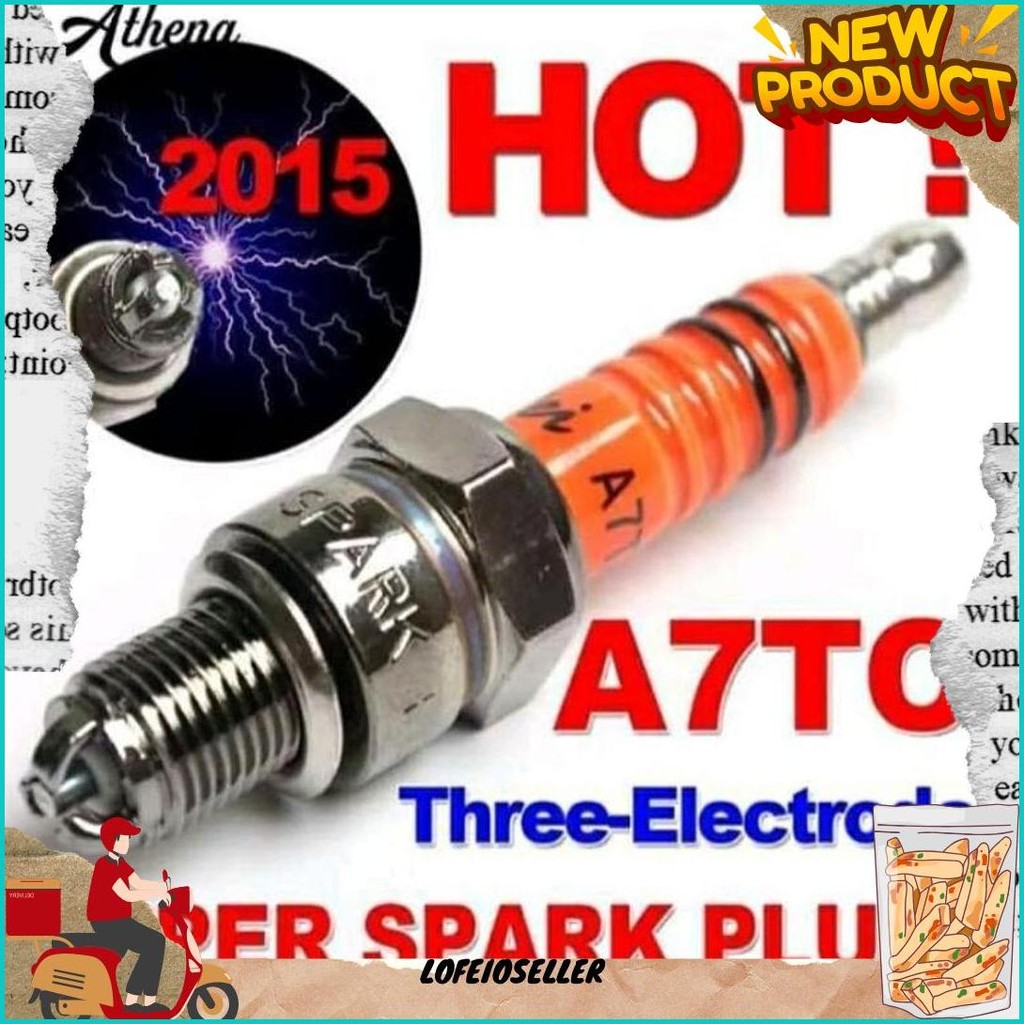 Jual Busi Racing Kaki 3 Drat Pendek Busi Racing Mio Grand Supra X ...