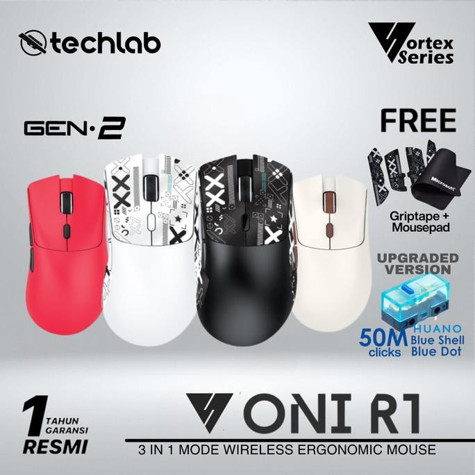 Jual BEBAS ONGKIR - Vortexseries R1 ONI Wireless Gaming Mouse 3 in 1 ...