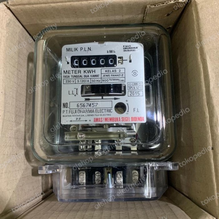 Jual Ready KWH METER 1 PHASE FUJI DHARMA 5(20) | Shopee Indonesia
