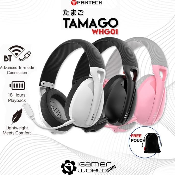 Jual BEBAS ONGKIR - Fantech TAMAGO Wireless Bluetooth Headset Gaming | Shopee Indonesia