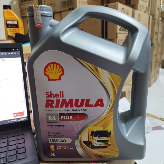 Jual Oli Diesel Shell Rimula R4 15W-40 5Liter Harga Spesial!! | Shopee ...