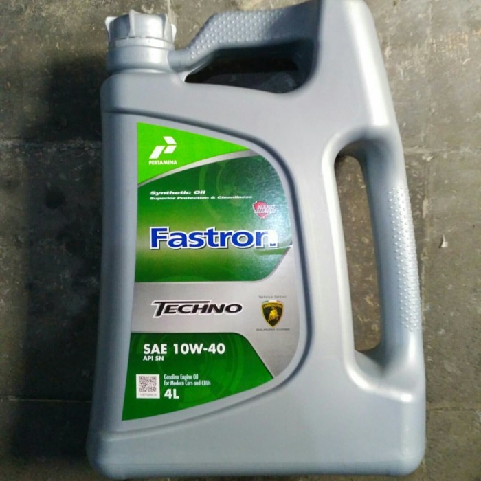 Jual Oli Fastron Techno Sae 10W - 40 Kemasan 4 Liter Harga Spesial ...