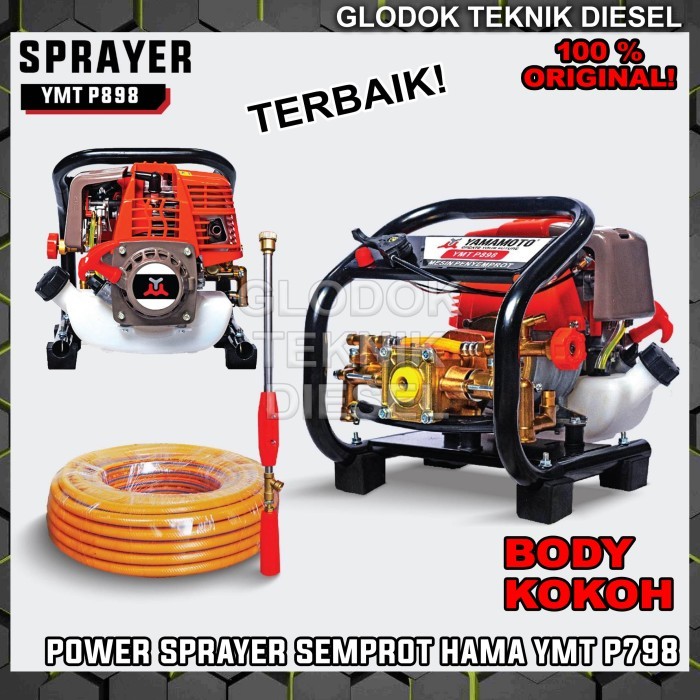 Jual Yamamoto Mesin Power Sprayer Portable Ymt P898 Semprot Hama 4 Tak ...