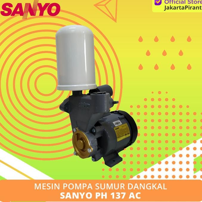 Jual Mesin Pompa Dorong Sumur Dangkal Sanyo Ph 137 Ac - Promo | Shopee Indonesia