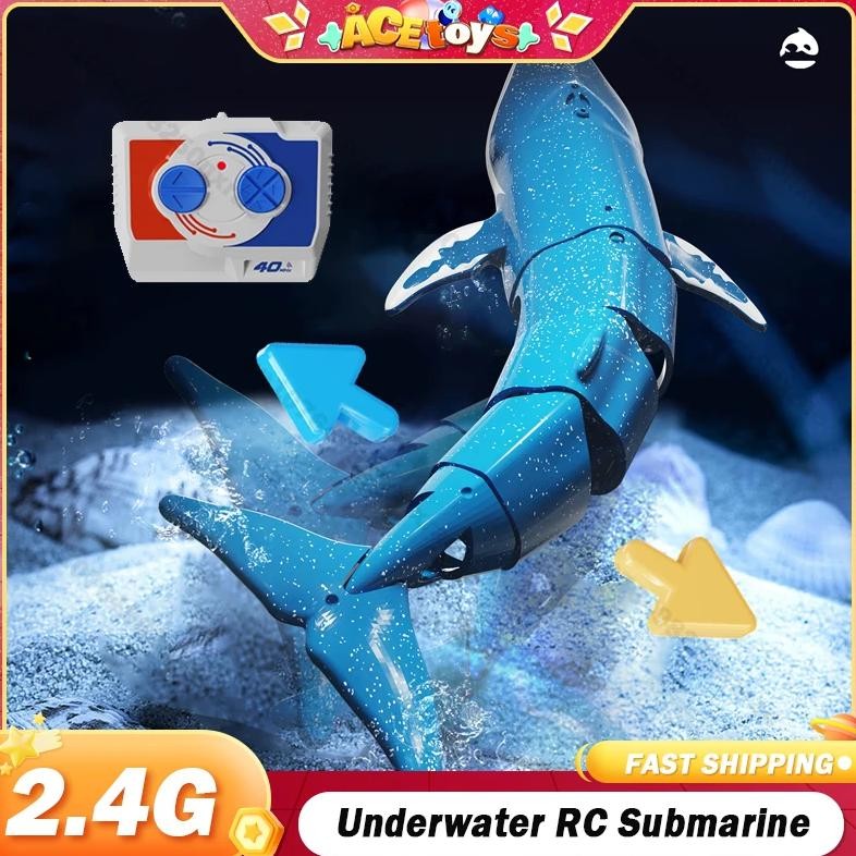 Jual UNDERWATER RC SUBMARINE REMOTE CONTROL WHALES SHARK SUBMARINES ...