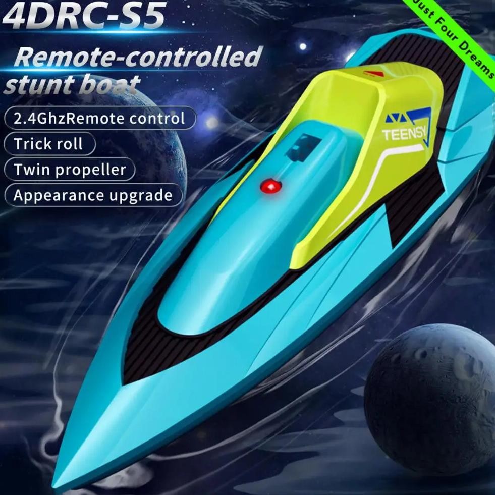 Jual REMOTE CONTROL BOAT WATER INDUCTION RC BOAT DUAL-MOTOR REMOTE ...