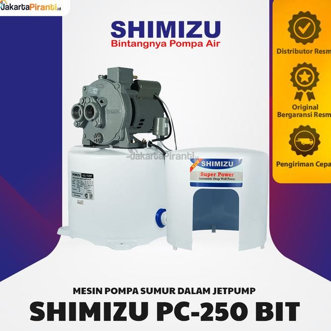 Jual Shimizu Mesin Pompa Air Jetpump Pc 250 Bit 250Bit Shimizu | Shopee Indonesia