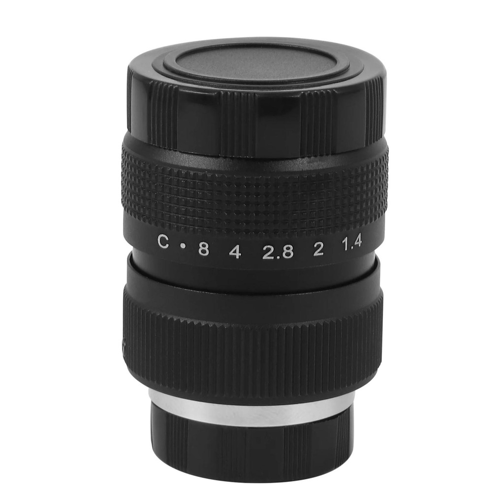 Jual television tv lens/cctv lens for c mount camera 25mm f1.4 in black ...