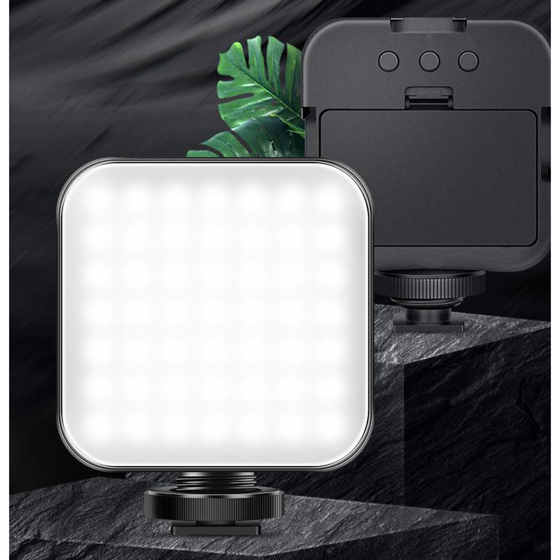 Jual Lampu LED Video Light Kamera DSLR Mirrorless Cool White 6500K ...