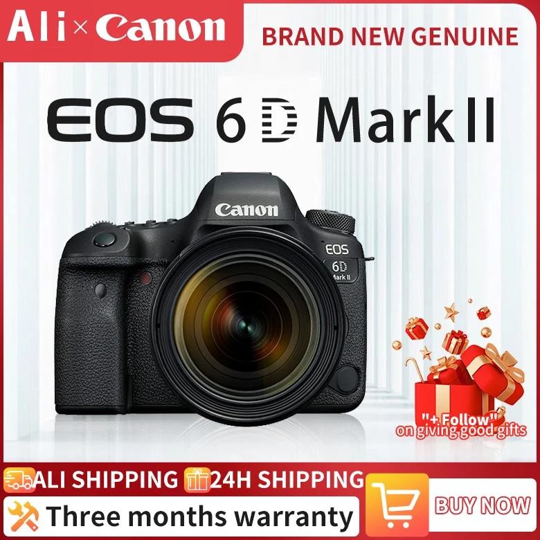 Jual canon eos 6d mark ii dslr camera (new) canon 6dii 6d2 compact ...