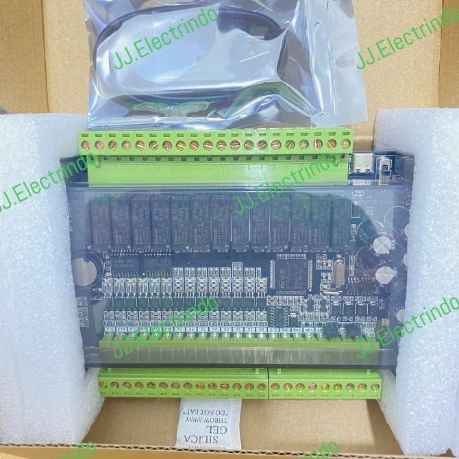 Jual FX3U PLC USB TYPE C HK3U SUPPORT MODBUS RTU, RTC, AI &AO PLC CHINA ...