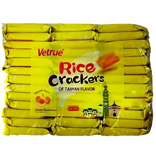 Jual S16834 VETRUE SALTED EGG YOLK RICE CRACKER 320GR MAJU BERSAMA ...