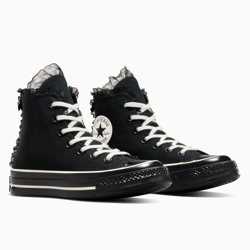 Jual Converse Chuck 70 Ruffles & Bows High Top Black - Original ...