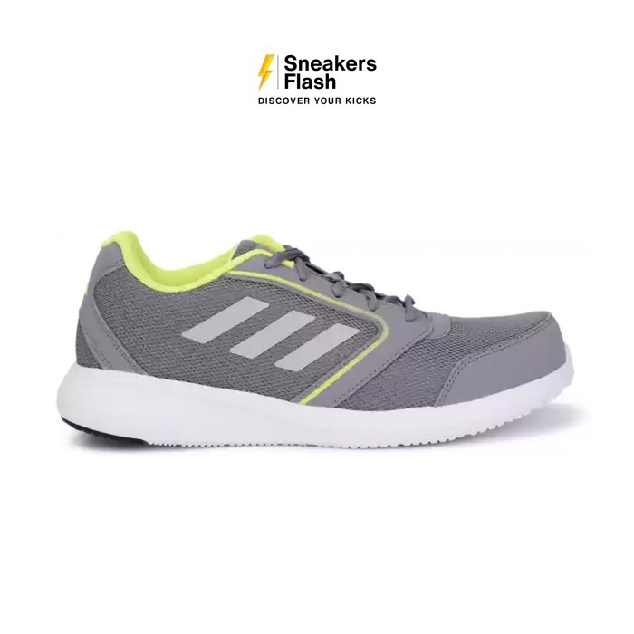 Jual ADIDAS Fluento Medium Lea Grey Sepatu Lari Pria - IQ8965 | Shopee ...