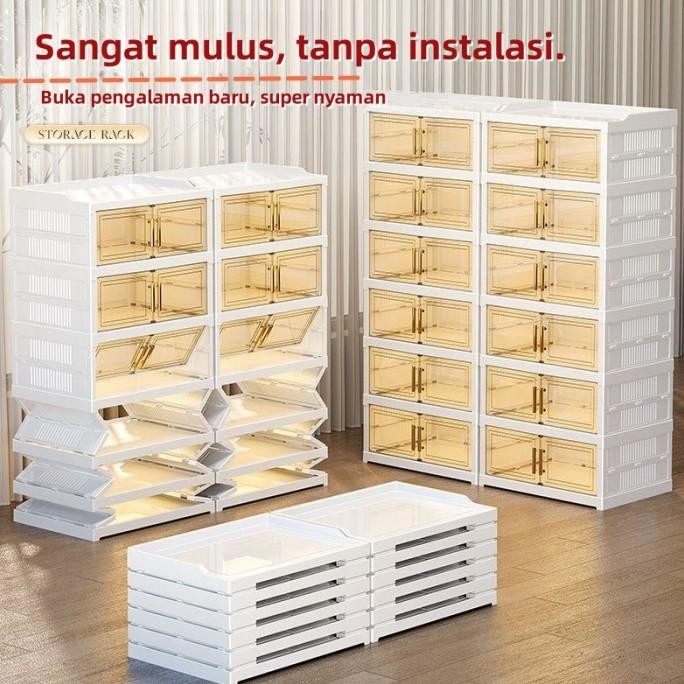Jual Bebas Instalasi Shoe Storage Boxes Box Sepatu Lemari Sepatu ...