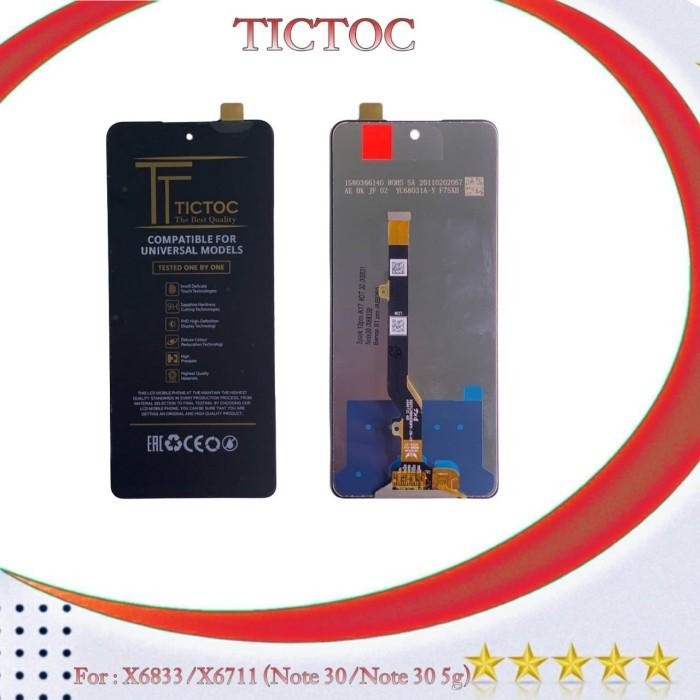 Jual Lcd Touchscreen Infinix X6833/X6711 (Note 30/Note 30 5G) Original ...