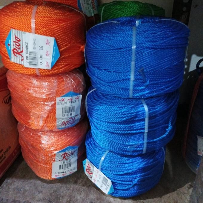 Jual tambang tali nylon plastik 3mm NHS | Shopee Indonesia