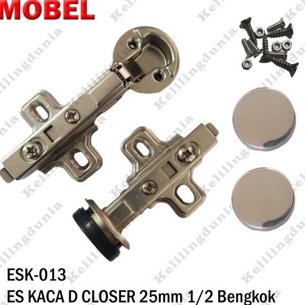Jual Engsel Sendok 25Mm Pintu Lemari Kaca Bulat Chslow Lurus ...