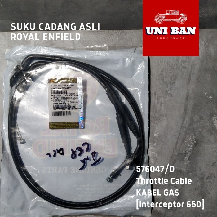Jual Kabel Gas / Throttle Cable - Royal Enfield Interceptor 650 ( ASLI ...