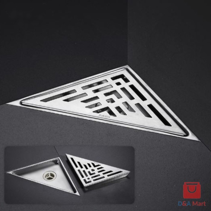 Jual Banyak Dicari Shower Floor Drain Sudut Segitiga Saringan Kamar ...