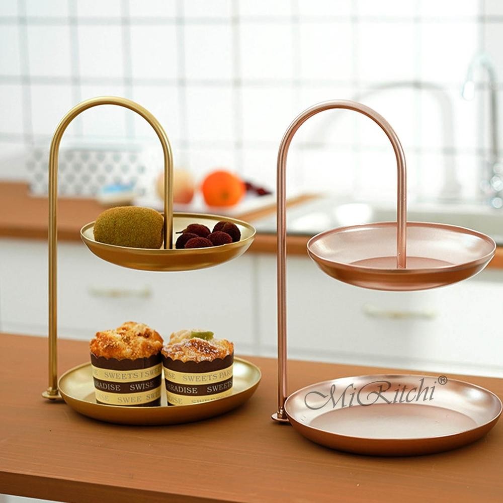 Jual Rak Dekorasi Susun Tingkat Tempat Kue Basah Aesthetic Nordic Tier ...