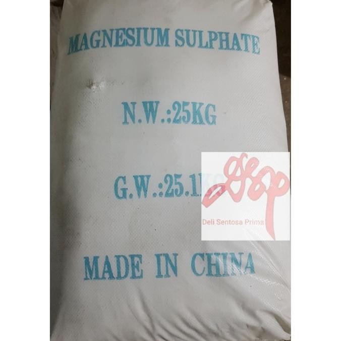Jual Magnesium Sulphate / Garam Inggris / Epsom Salt Ex. RRT sak 25kg | Shopee Indonesia