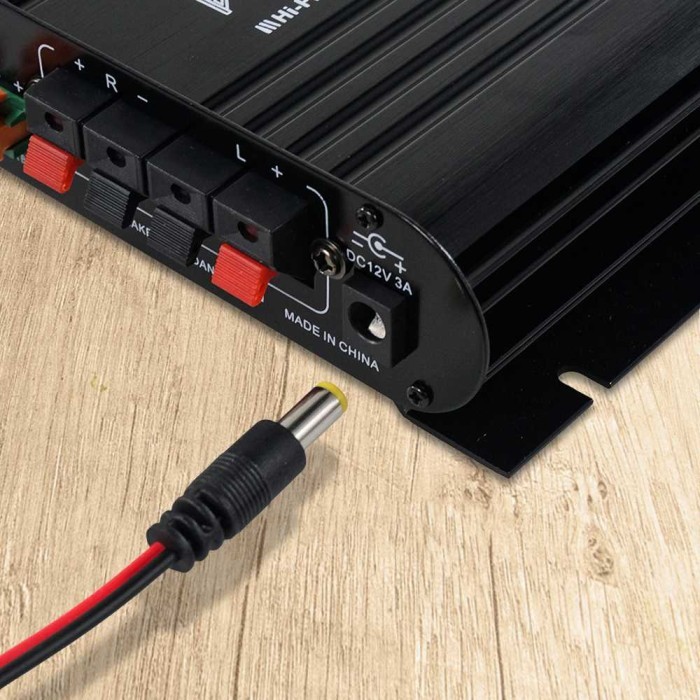 Jual Promo Ampli Mobil Power Amplifier Mini Hifi Stereo Treble Bass ...