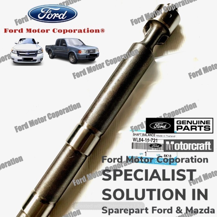 Jual As balance Shaft balancer blok oil pump Ford Ranger Everest TDI ...
