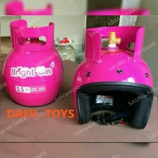 Jual Helm Helem Helmet Gas Lpg Retro Bogo Dewasa Tabung Gas Lpg 3Kg ...