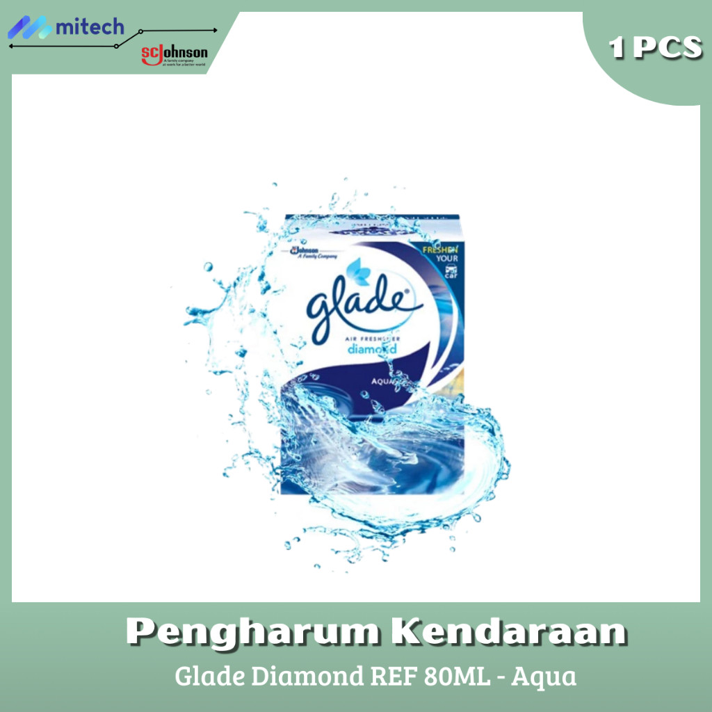 Jual Glade Diamond Aqua Pengharum Ruangan Refill 80ml | Shopee Indonesia