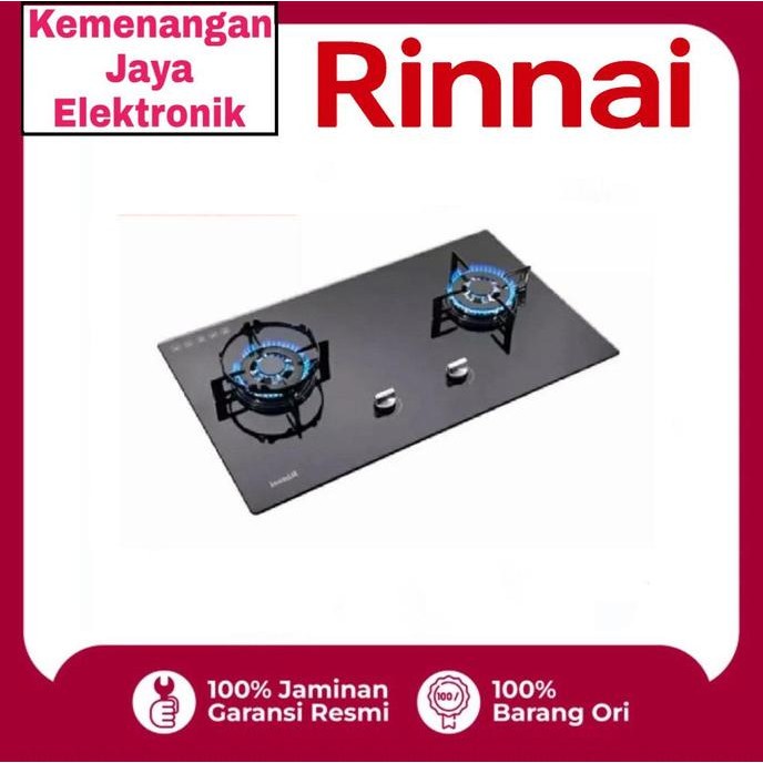 Jual Kompor Gas Tanam Rinnai RB-712NGB - 2 Tungku | Shopee Indonesia