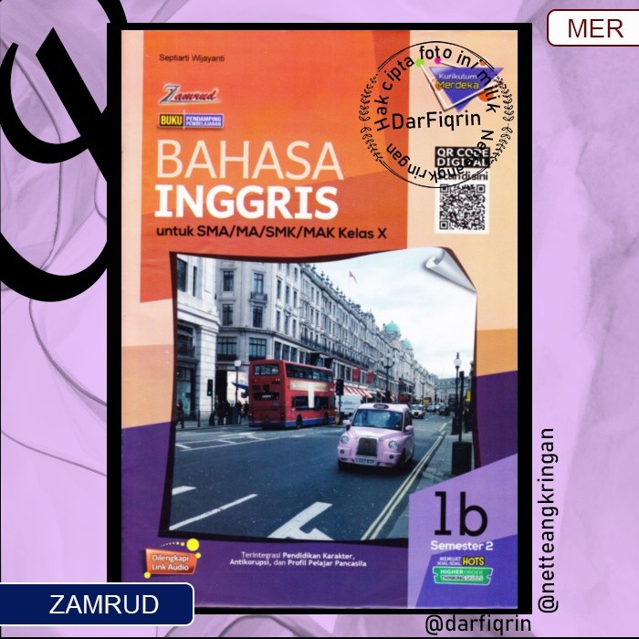 Jual LKS Bahasa Inggris Kelas 10 11 Semester 2 SMA/MA/SMK/MAK KURMER Kurikulum Merdeka-Zamrud ...