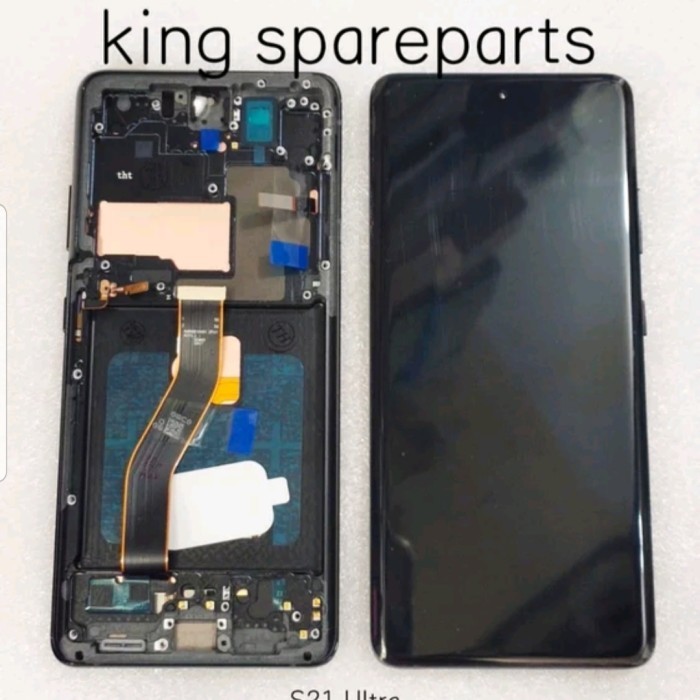 Jual LCD TOUCHSCREEN SAMSUNG GALAXY S21 ULTRA 5G G998 G998B OLED PLUS ...