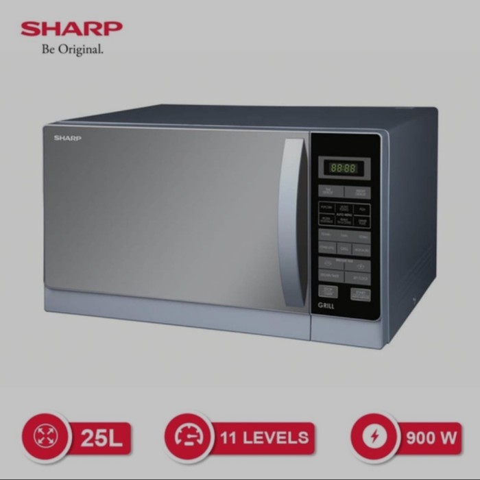 Jual SHARP R-728K/S/W-IN Microwave 25 L R-728S-IN R728 | Shopee Indonesia