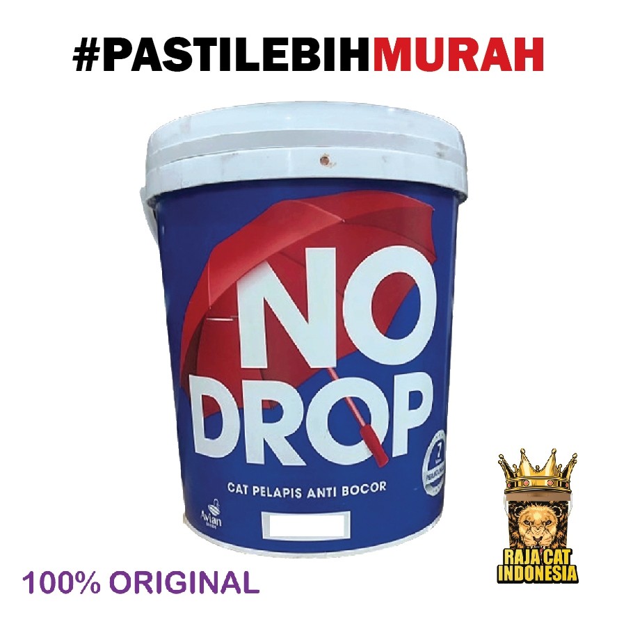 Jual Cat Tembok Anti Bocor Kedap Air Avian No Drop Semua Warna 1 Kg Kaleng | Shopee Indonesia