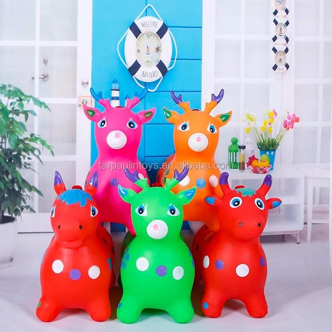 Jual MAINAN ANAK JUMPING ANIMAL KUDA KUDAAN KARET ADA MUSIK DAN LAMPU ...