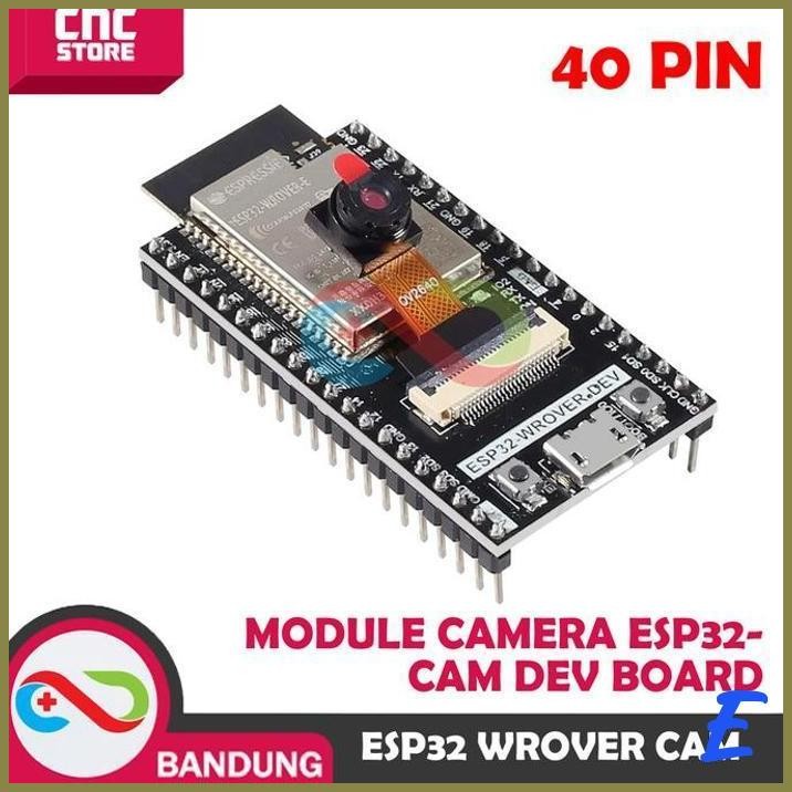 Jual | CN | NEW ESP32 WROVER CAM 2022 WIFI BLUETOOTH CAMERA ESP32-CAM ...