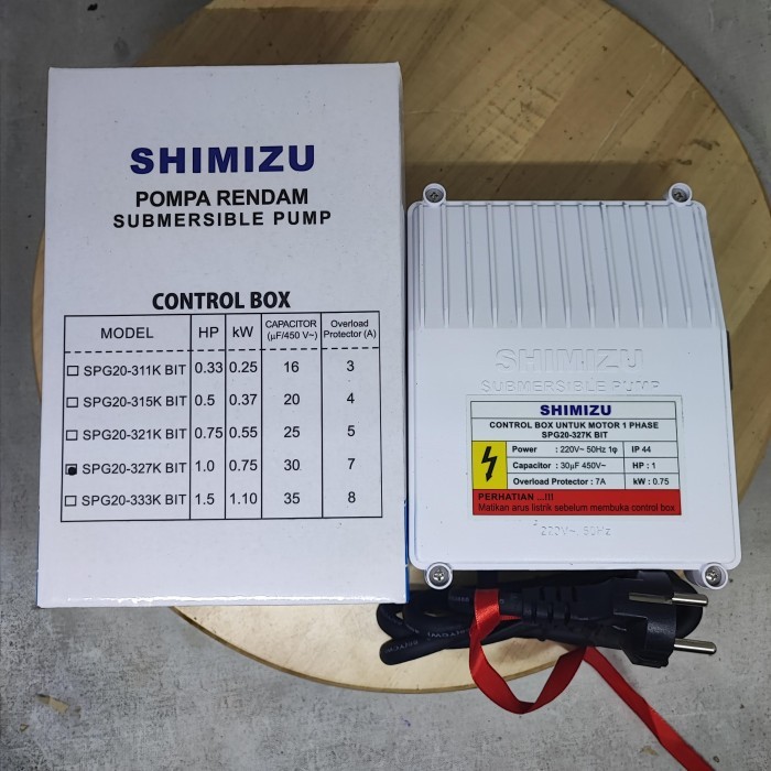 Jual HARGA DISC - CONTROL BOX SHIMIZU SPG20-327K BIT panel submersible ...