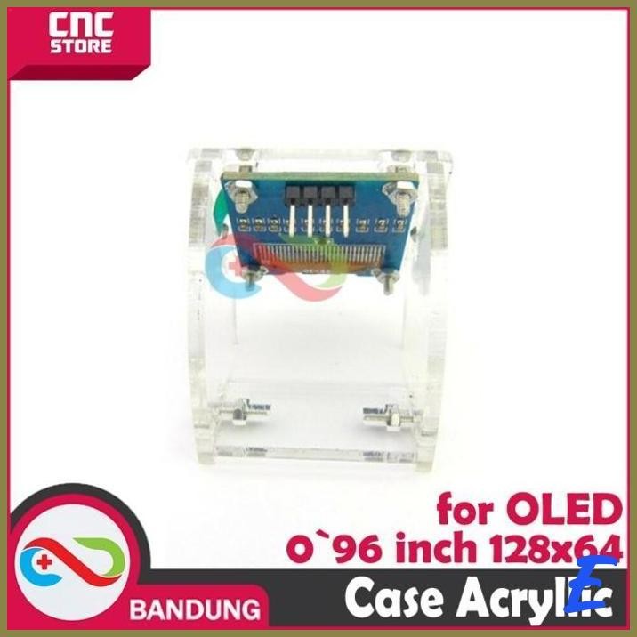 Jual | CN | CASE ACRYLIC OLED 0.96 I2C 128X64 OLED LCD DISPLAY MODULE ...