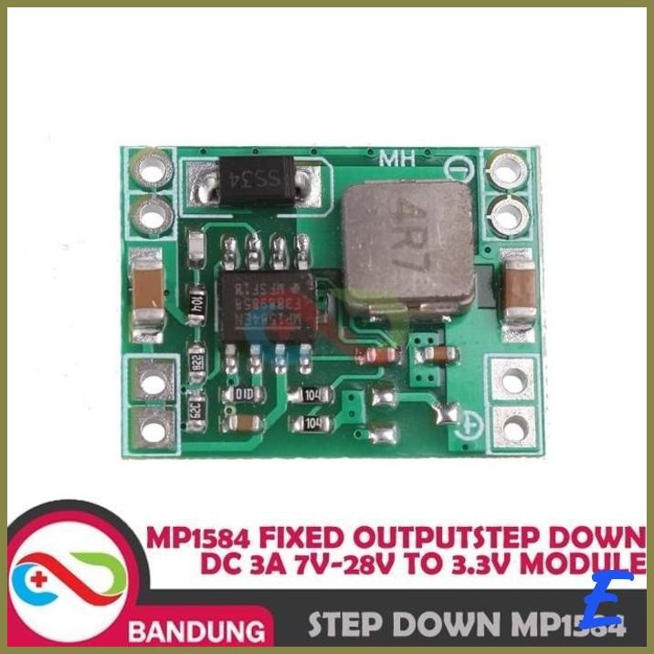 Jual | CN | MP1584 SMALL FIXED OUTPUT STEP DOWN DC 3A 7V-28V TO 3.3V ...